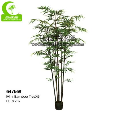 China Lifelike Artificial Green Bamboo Tree For Garden And Landscpe Decoration for sale