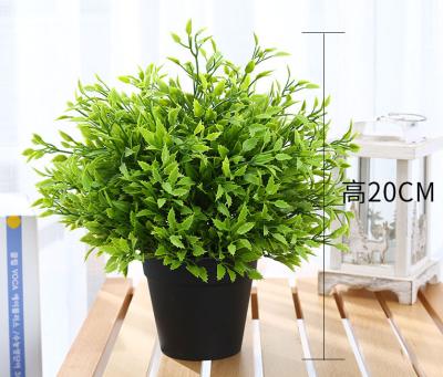 Cina Il piccolo pavimento conservato in vaso artificiale dell'erba 60cm pianta la decorazione del Ministero degli Interni su misura in vendita