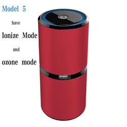 Cina ETL Gray Hepa Car Air Purifier 106m3/h Ion Air Cleaner negativo in vendita
