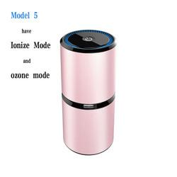 Cina ETL Gray Hepa Car Air Purifier 106m3/h Ion Air Cleaner negativo in vendita