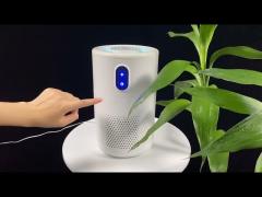 USB CE Activated Charcoal Air Purifier 99.97% Pet Hair Removal
