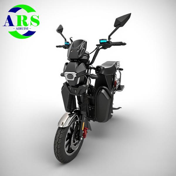 Quality Full Suspension Electric Bike Moped Steel Frame Off Road Electric Moped for sale