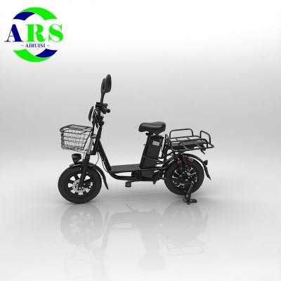 China Long Range Electric Delivery Bike 48v Battery Double Suspension Electric Bike OEM / ODM for sale