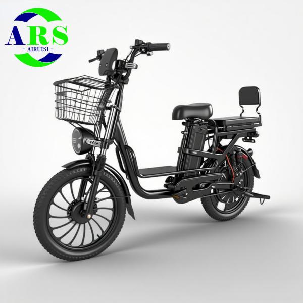 Quality Iron Frame Cargo Electric Bicycles 48v 60v Fat Tire Ebikes With Ternary lithium battery for sale
