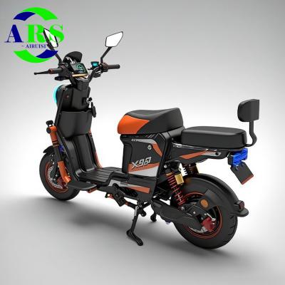 China Factory Electric Cycle 10inch Adults Electric Bike 48V 60V 72V Electronic Bicycle 1500W Long Range Electric Scooter City Courier for sale