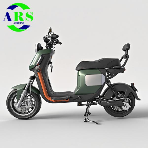 Quality 2500W Electric Mopeds Steel Frame High Speed Electric Motorcycles 16 Inch for sale