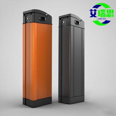 China Customized 48V 36V 10.4Ah 13Ah 15.6Ah 20.8Ah 25.6Ah Lithium Ion Electric Bicycle Battery Pack Sliver Fish Batteries for Ebike for sale