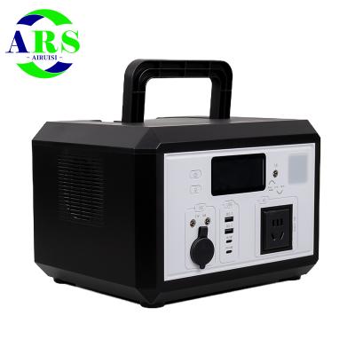 China 500W Solar Portable Power Station 14.8V 30ah Rechargeable Power Pack For Camping / Home / Outdoor for sale