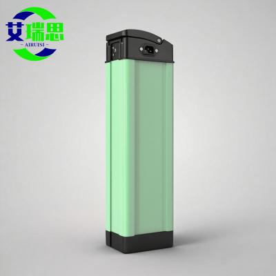 China Rechargeable 18650 Lithium Ion 13s4p 48v 12ah Lithium Ion Silver Fish Electric Bicycle 48v Lithium Battery Pack for 500W Motor for sale