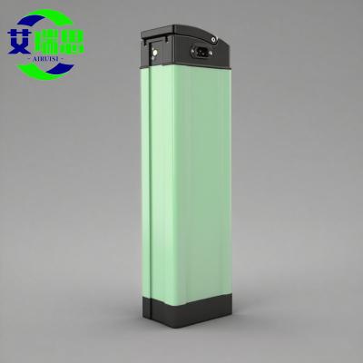 China Customized 48v 10ah-20ah Silver Fish 18650 21700 Lithium-ion Electric Bicycle Battery Pack for E-Bike for sale