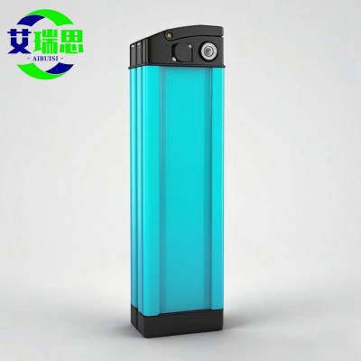 China Hot Sale Silver Fish Electric Bicycle Battery 36V Rechargeable Lithium Battery Pack 36V Ebike Battery for sale