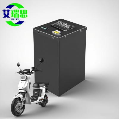 China 5000W Customized 48V/60V/72V Rechargeable 50Ah/80Ah/100Ah Options for Electric Bikes Deep Cycle Lithium Ion Battery Packs for sale