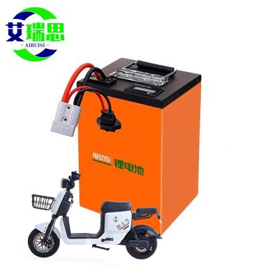 China 60V 72V Lithium Battery for Electric Scooter 50ah 40ah 60ah Ion Electric Motorcycle Battery Pack for 72 v Golf Cart E-scooter for sale