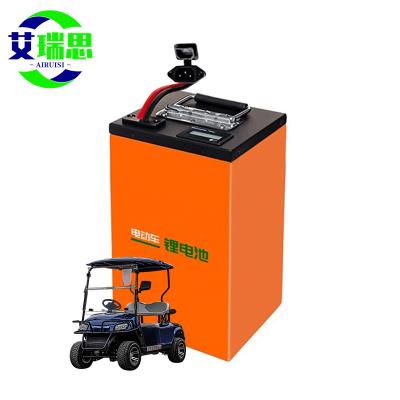China Deep Cycle IP65 BMS LCD Display 36v 48v 72v 65ah 100ah 150ah 200ah Golf Carts Lifepo4 Lithium Ion Batteries for sale