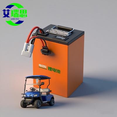 China Smart Lithium Golf Cart Battery 12V 24V 48V 100Ah 200Ah Lifepo4 Golf Cart Electric 48volt Batteries Golf Car Battery Pack for sale