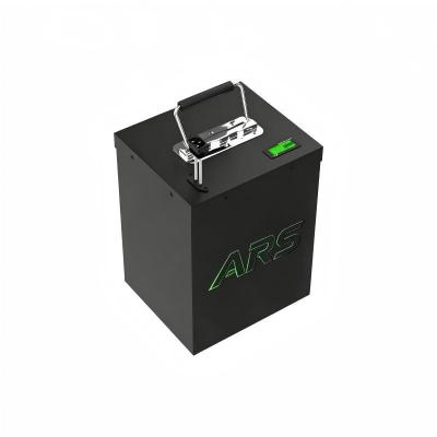 China 60V 70Ah 130Ah Custom LOGO Ebike Battery Waterproof BMS Adjustable for sale
