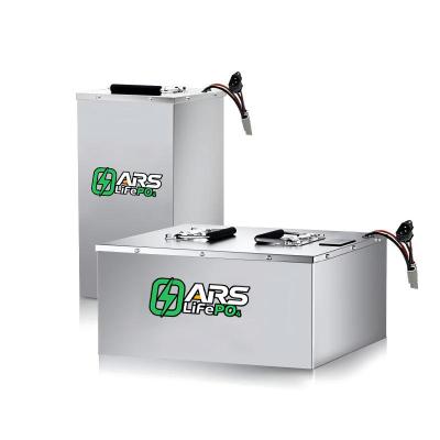 China Adjustable Voltage Lithium Battery Pack 30Ah to 300Ah Custom Shape Plug Logo for Electric Tricycles and Motorcycles for sale