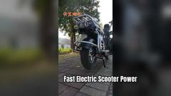 2000W Electric Bike 75kmh Fast Speed Adult Scooter