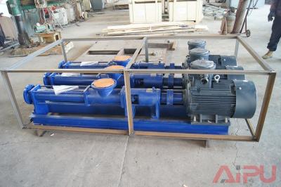 China Drilling fluid process screw pump for decanter centrifgue at Aipu solids control for sale