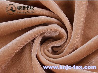 China Haining Juncheng Korea velvet,velour hometextile fabrics,apparel fabrics bedding fabrics for sale
