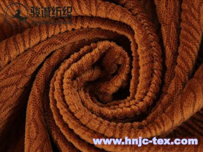 China Tela de tingidura da neutralização da flanela do poliéster com luxuoso curto para a tela de estofamento e de sofá à venda