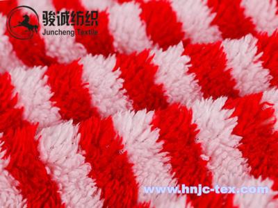 China High quality single side two color plush velvet/Shu velvet/ polyester fabric for bedding for sale