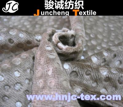 China O estilo novo gravou a tela 100% minky do velboa do poliéster para a matéria têxtil home à venda