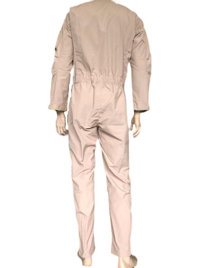 Close-up of fireproof work uniform material texture