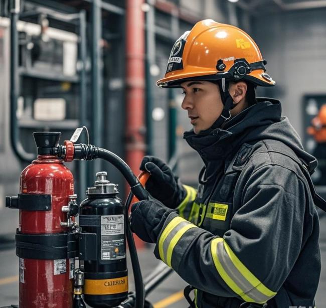 Fireproof uniform in oil and gas industry application