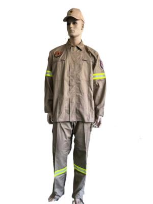 China Emergency Rescue Suit Military Army Uniform Waterproof Fire Fighting Uniform For Men​ for sale