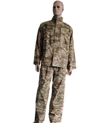 China Woodland Military Army Uniform Polyester Cotton Fabric Military Field Uniform for sale