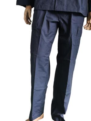 China Tear Resistant Dark Blue Military Army Uniform With Secure Pockets Waterproof for sale
