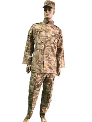 China ACU Military Jacket And Pants 60 Cotton 40 Polyester / Twill Fabric Military Uniform Set for sale