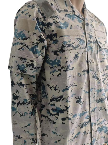 Quality ACU Military Field Training Uniform Twill And Rip Stop Fabric Cotton Polyester for sale