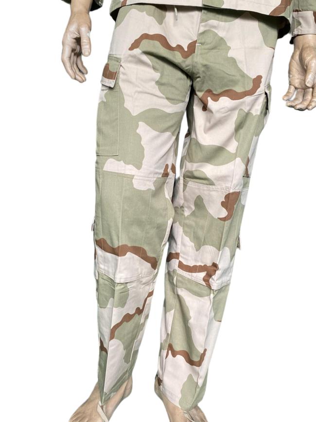 Close-up of ACU Military Uniform fabric texture