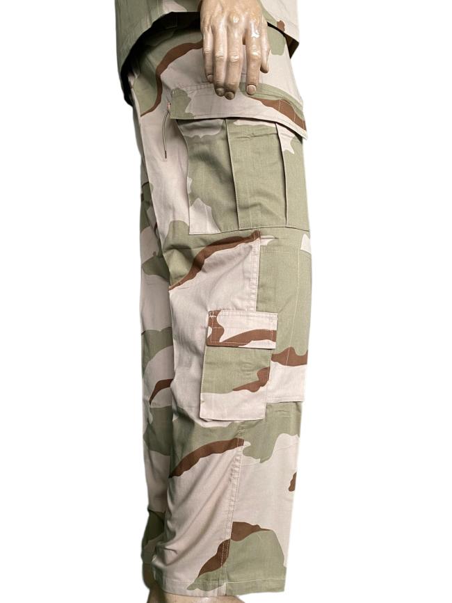 ACU Military Uniform set displayed flat
