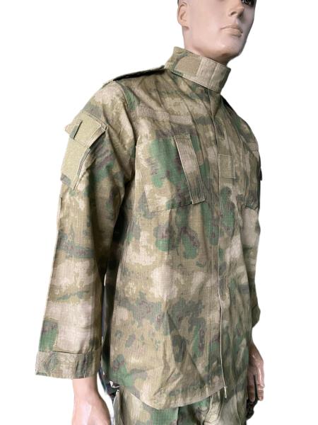 Quality 230gsm Heavy Duty Fabric ACU Military Uniform Tear Resistant Tactical Jacket And for sale