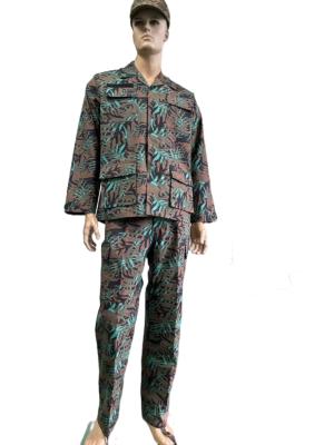 China OEM ODM BDU Style Military Uniform Set For Congo Kinshasa Army XS-3XL for sale