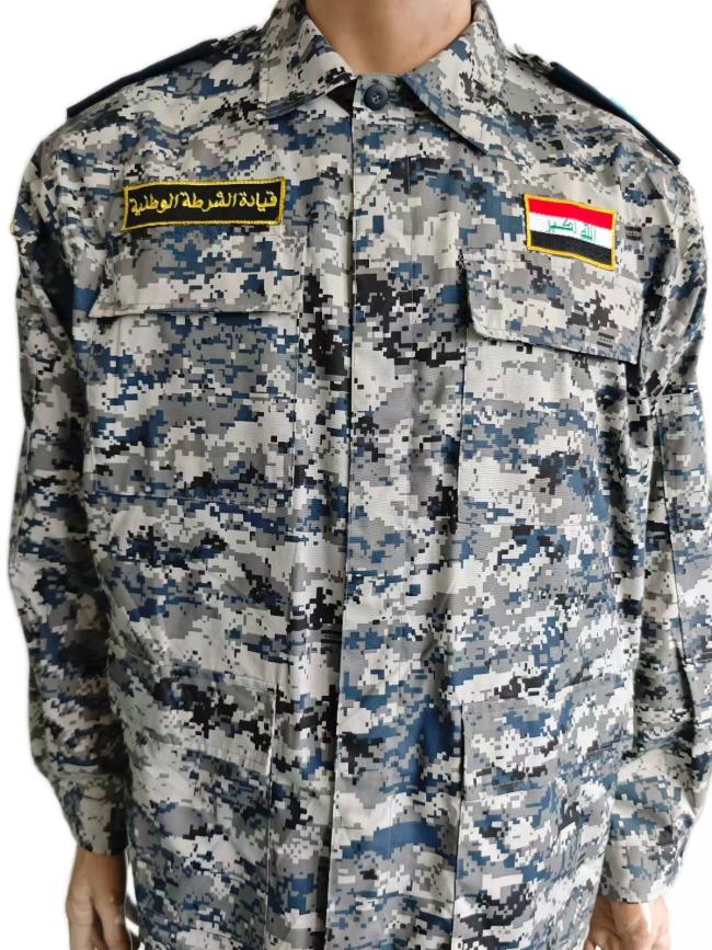 Custom BDU Military Uniform side view