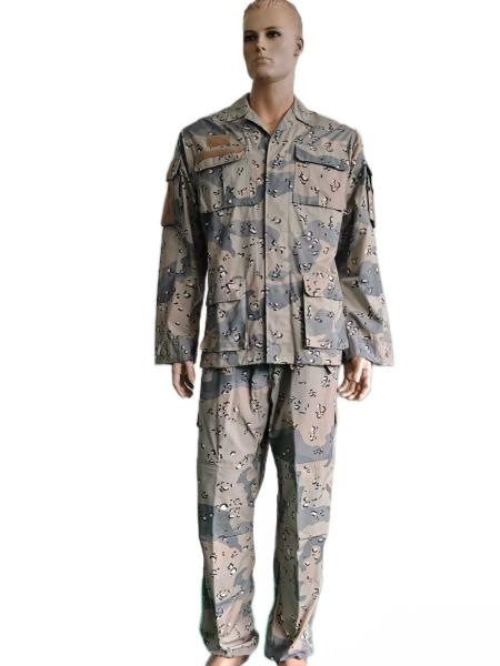 Quality 6 Pockets Camouflage BDU Military Uniform Outdoor Tactical Workwear for sale