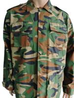 Quality Military Tactical Jacket Camouflage BDU Uniform 4 Pockets for sale