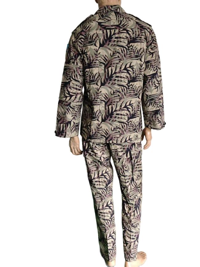 Jungle BDU Uniform size comparison chart