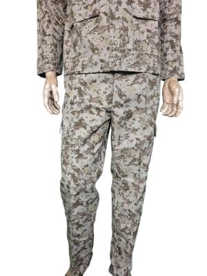 China BDU Desert Digital Camo Training Uniform Set with Button Closure for sale