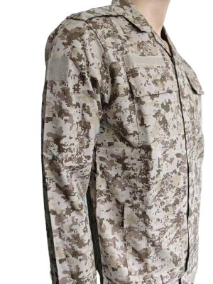 China BDU Desert Digital Camo Training Uniform Set with Button Closure for sale