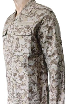 China BDU Desert Digital Camo Training Uniform Set with Button Closure for sale