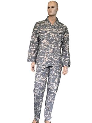 China BDU Field Ripstop Uniform Desert Camo Shirt And Pants Tear Resistant Combat Training Suit for sale