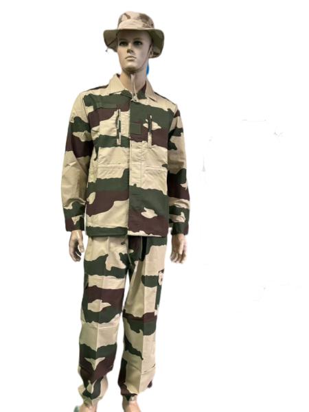 Quality French F1 Style Tactical Uniform Ripstop Camouflage TC 65/35 Fabric for sale