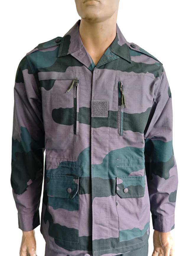 French Military Uniform Set side view