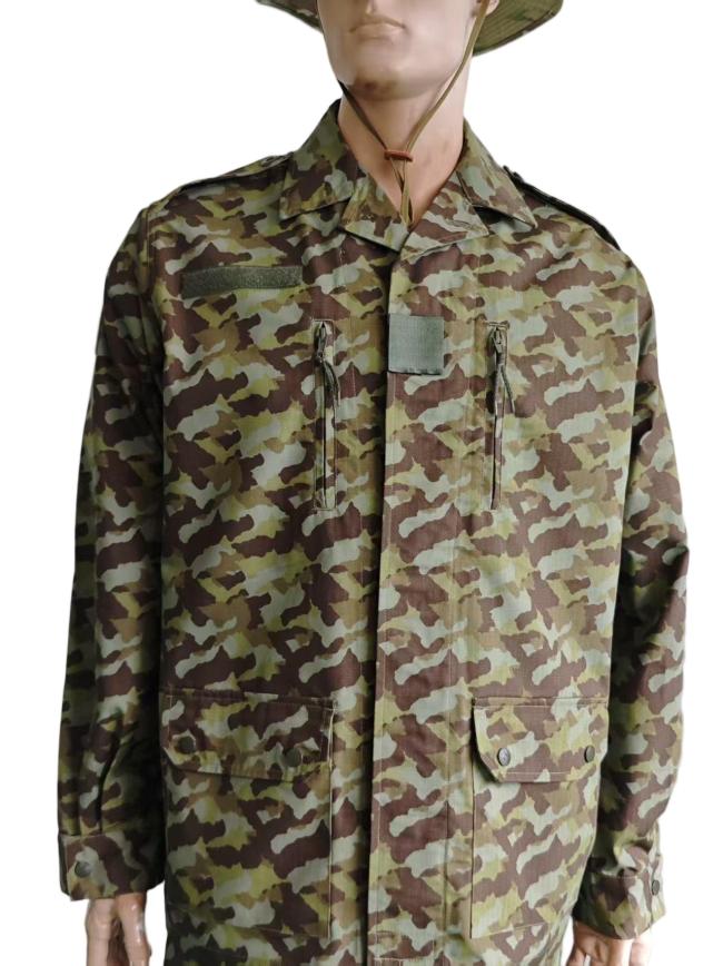 F2 Camouflage Military Uniform Set side view