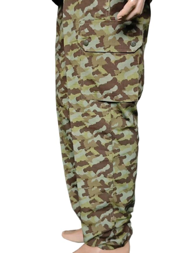 F2 Camouflage Military Uniform Set camouflage pattern detail